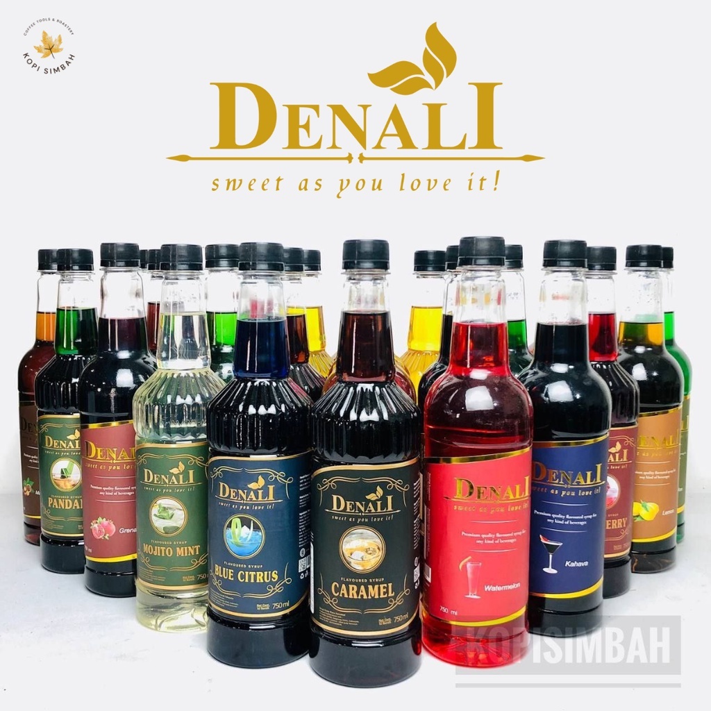 Jual Denali Syrup 750ml All Variants | Shopee Indonesia
