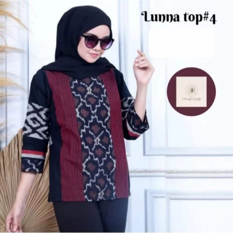 Jual Baju tenun songket premium .blus tenun etnik. Motif kekinian.buat ...