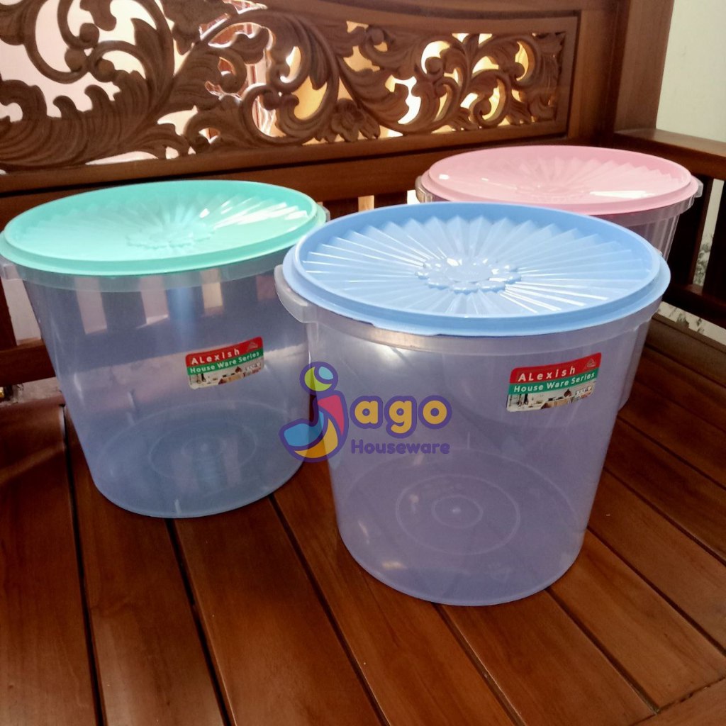 Jual Toples 10 Liter ALexish / Sealware Bulat Peyele 10 LT Bening ...