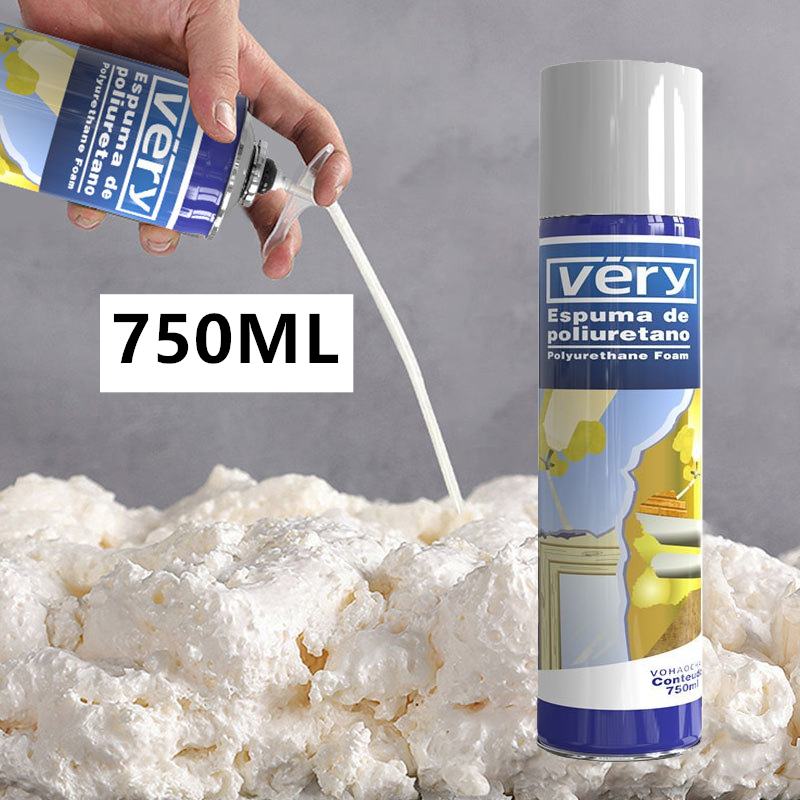 Jual 750ml PU FOAM/Busa Poliuretan Lem / Busa Poliuretan Lem Sealant 750ml/LEM BOTOL SERBAGUNA ...