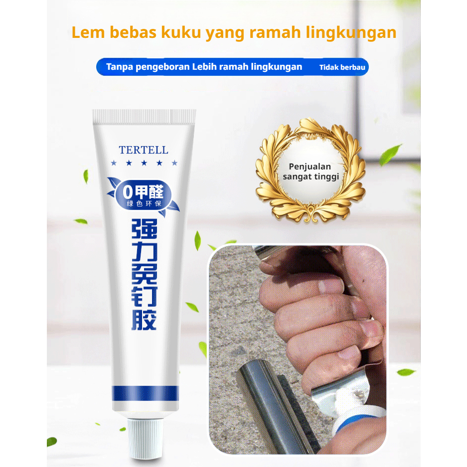 Jual ⭐COD+24H Pengiriman Cepat⭐[Beli 1 gratis 1] 45ml Lem Tembok Super ...