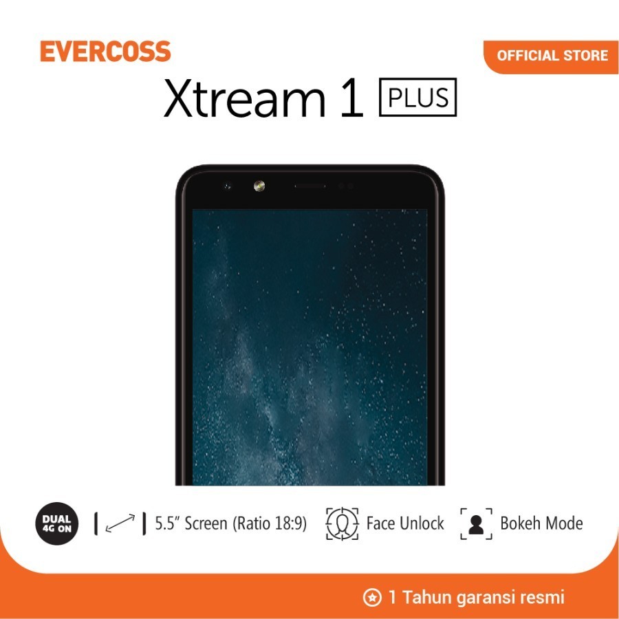 Jual HP Android Murah Evercoss Xtream 1 / 2 s45 S45B 1/16GB / U6 Plus ...