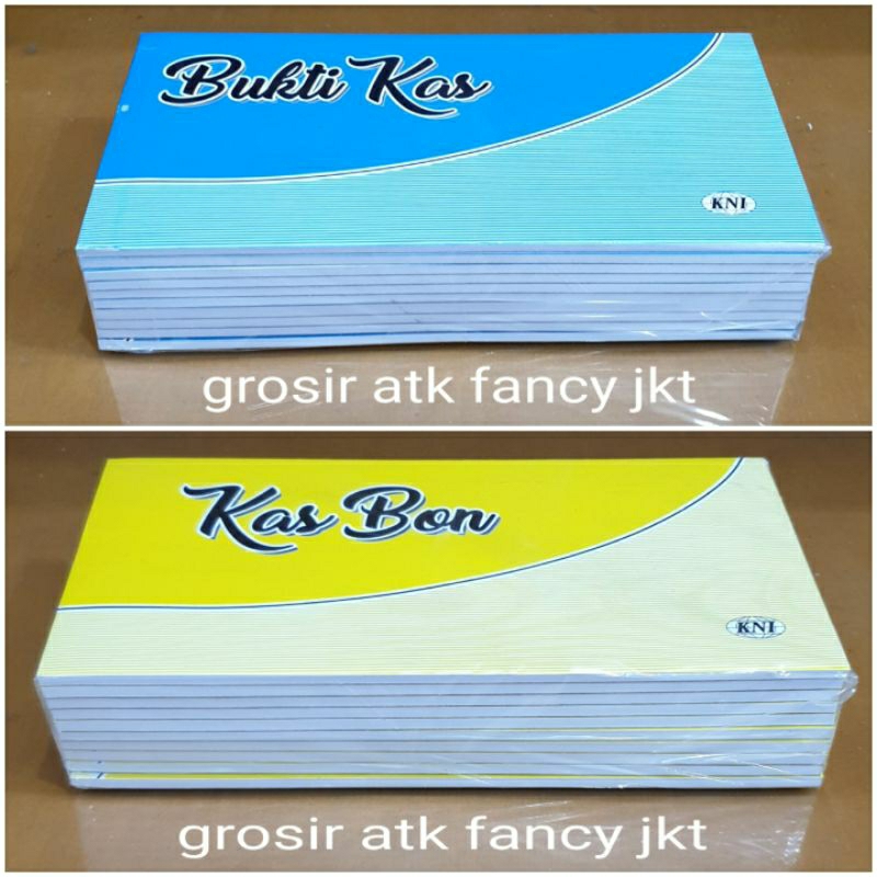 Jual ( 10 buku ) Buku Nota Catatan Bukti Kas Bon KNI ( 20 cm x 10 cm ...