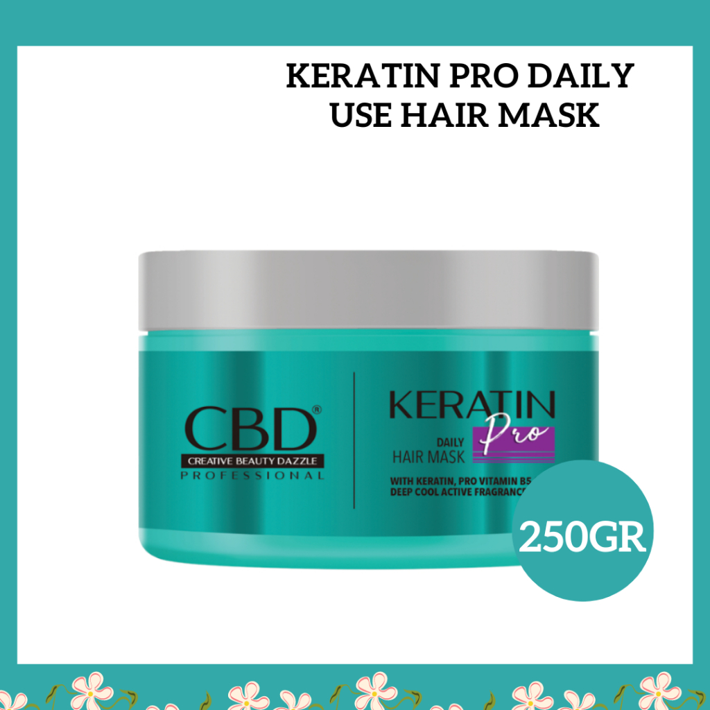 Jual CBD Professional Keratin Pro Daily Use Hair Mask 250g / Masker ...