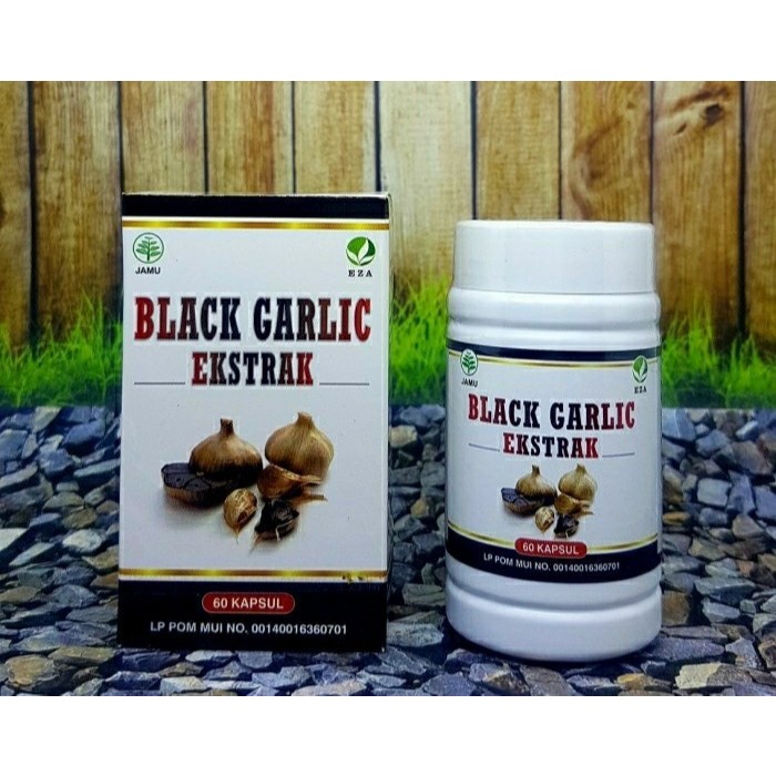 Jual Expired 12 2024 Kapsul Black Garlic Ekstrak Eza | Shopee Indonesia