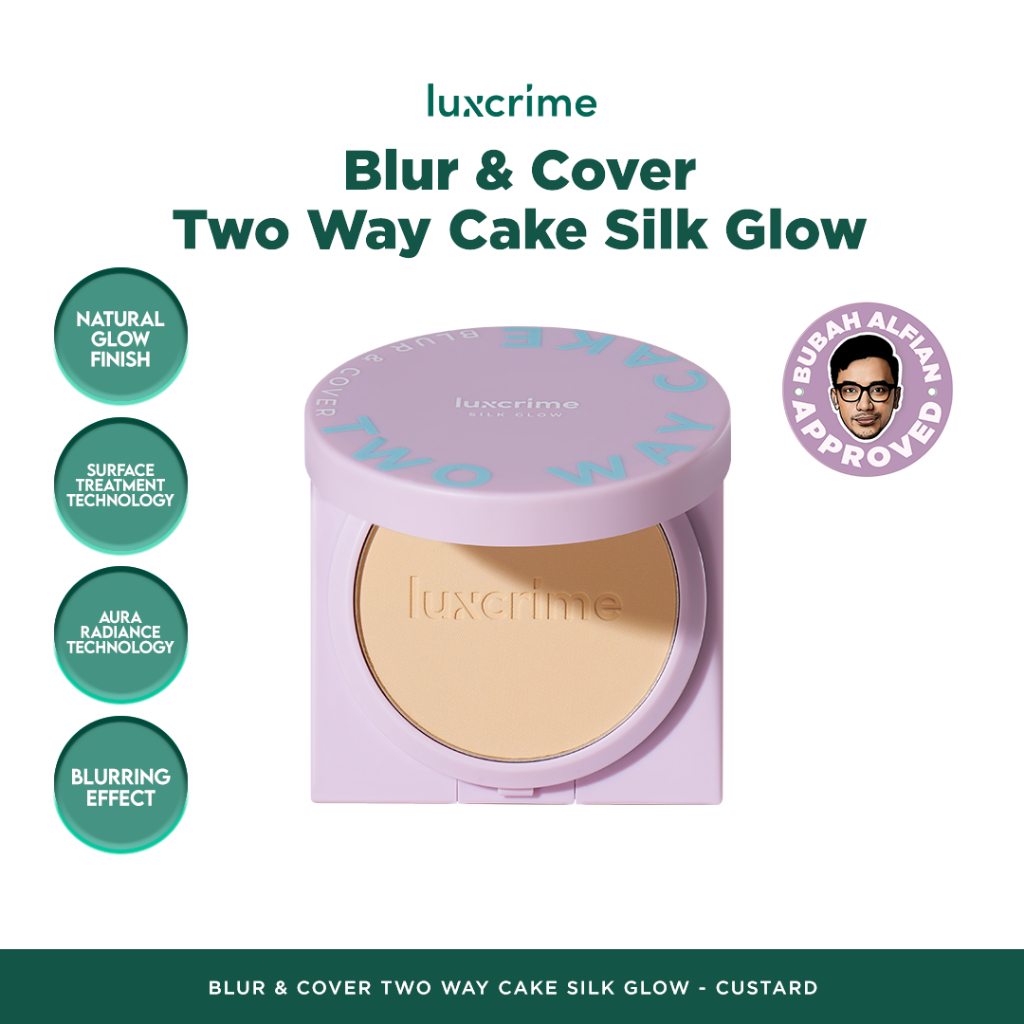 Jual Luxcrime Blur & Cover Two Way Cake TWC 8,5 gr | Mini Size 4,5 gr ...
