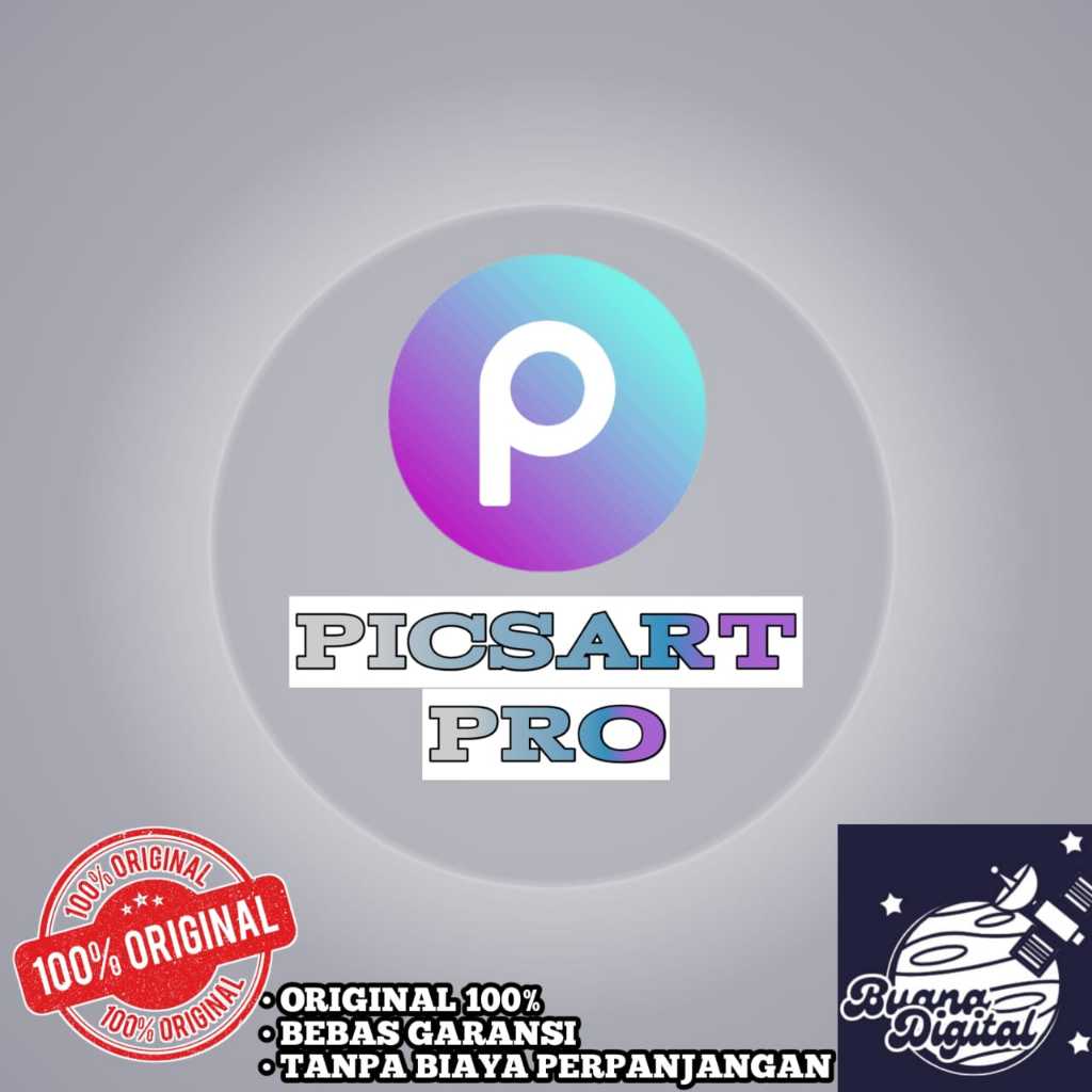 Jual PICSA PICSART PREMIUM 1 TAHUN FULL GARANSI | Shopee Indonesia