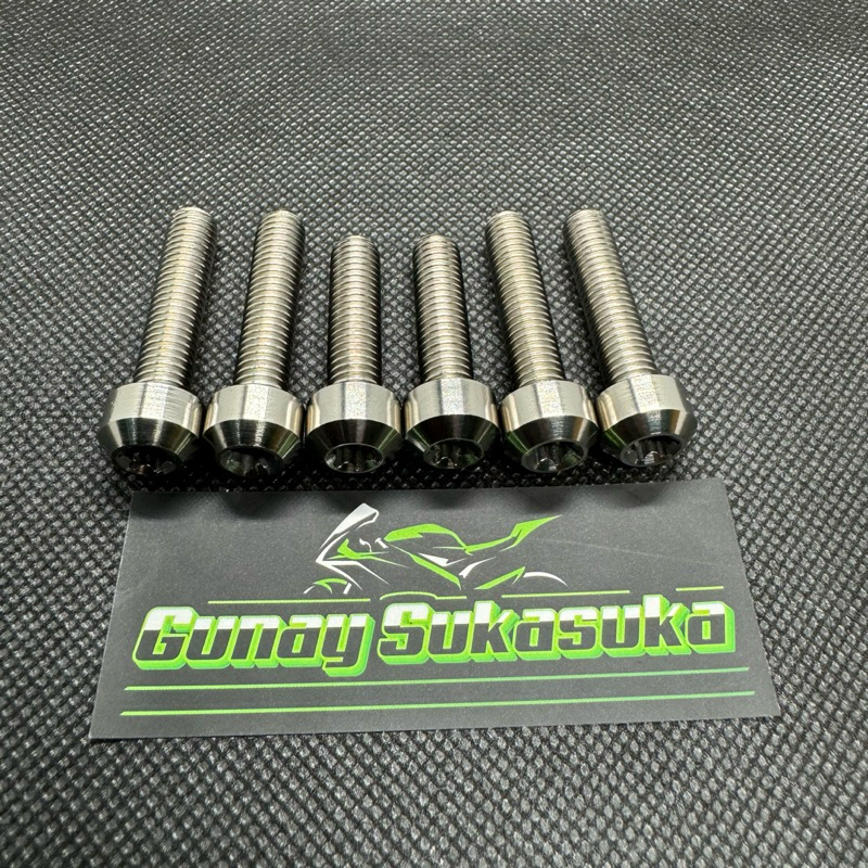 Jual Baut Titanium Segitiga Atas Bawah Ninja RR OLD ZX New RR Original | Shopee Indonesia