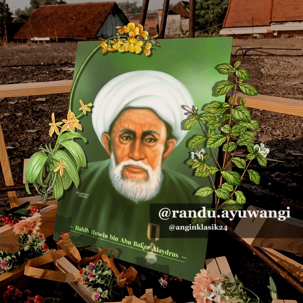 Jual Lukisan Digital Habib Husein bin Abu Bakar Al-Aydrus ( Luar Batang ...