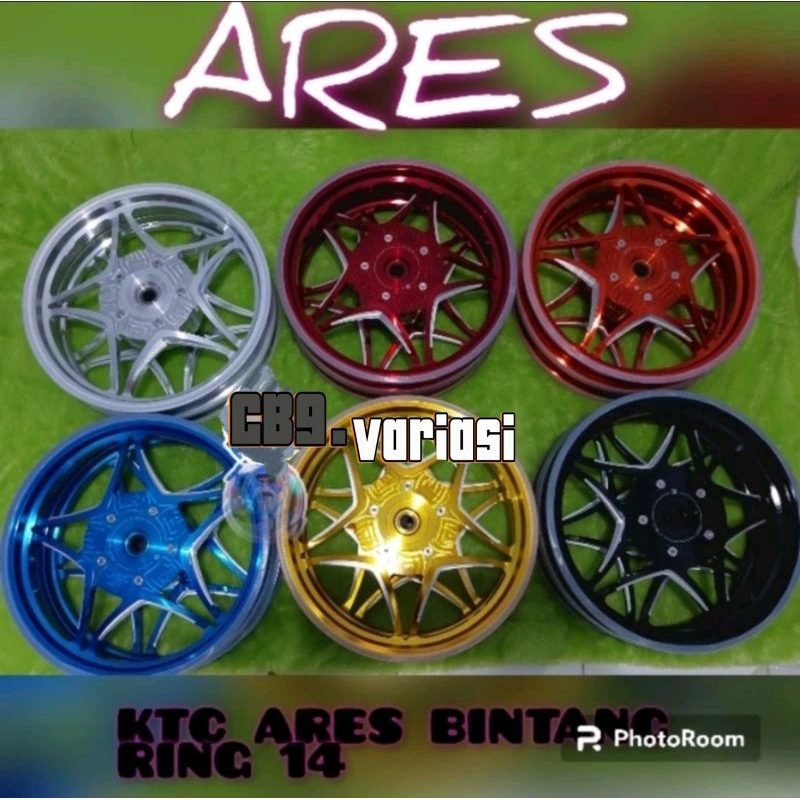 Jual KTC Velg Ktc Ares Bintang New Series For Beat/Vario 110/ Vario 125/ Vario 150 /Vario 160CBS ...