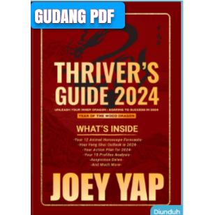 Jual Thrivers Guide 2024 (Joey Yap) | Shopee Indonesia