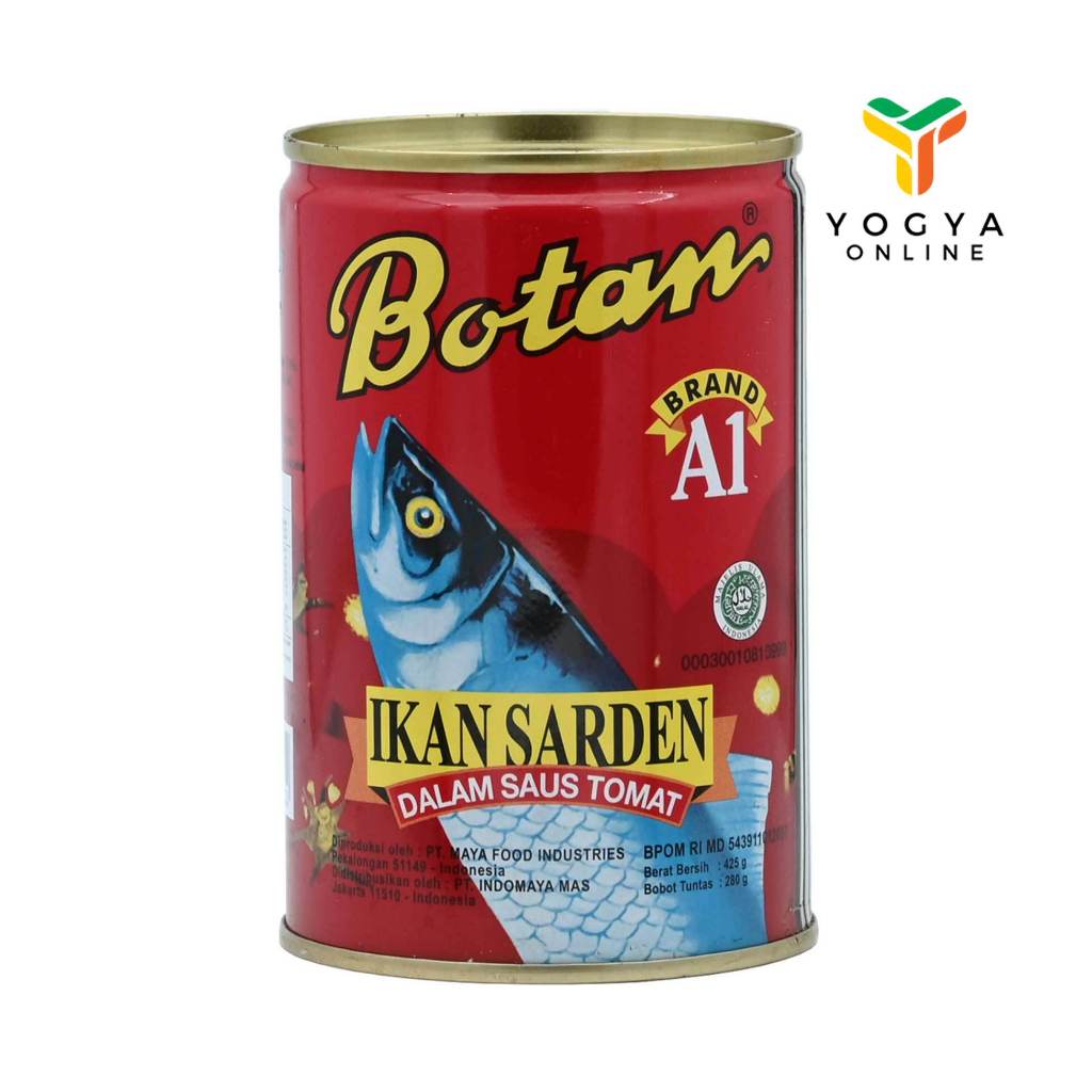 Jual Botan Sarden Premium 425 Gram Makanan Kaleng | Shopee Indonesia