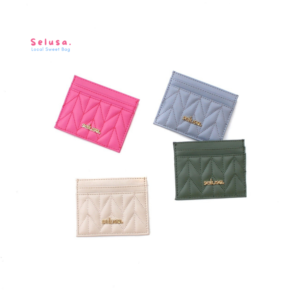 Jual SELUSA CHARLOTTE Cardholder (Free Exclusive Hard Box) | Cardholder ...