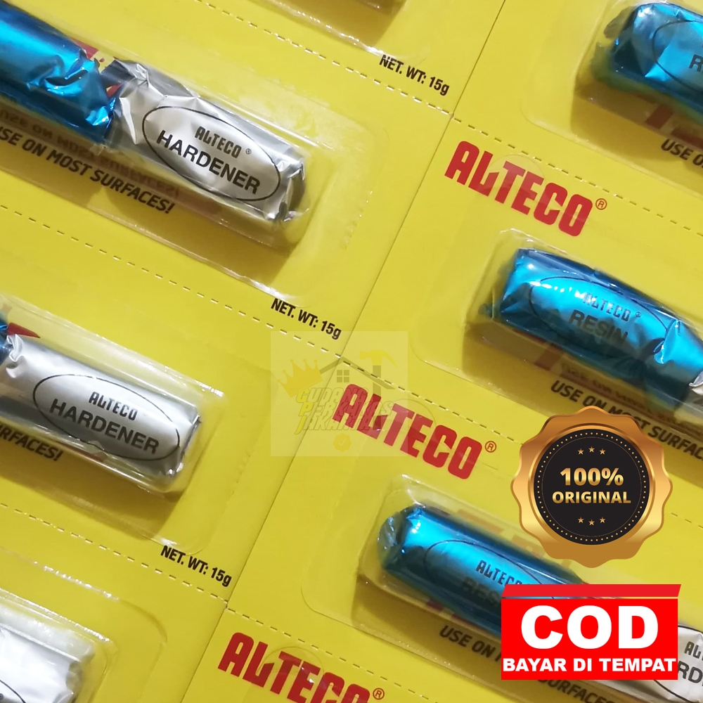 Jual ALTECO Lem Epo Putty Lem porting 15 gram Multifungsi Serbaguna 15gr | Shopee Indonesia