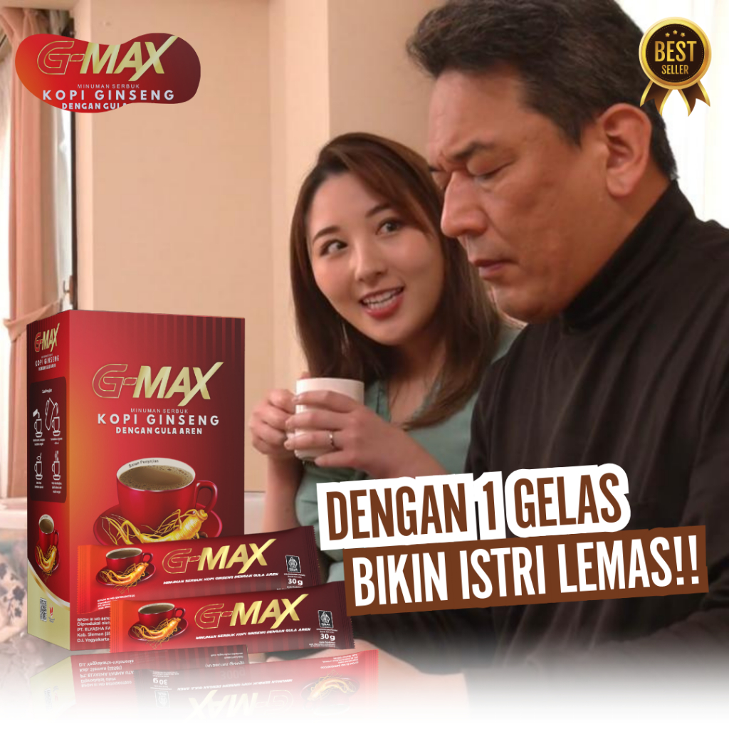 Jual Kopi G-MAX Kopi Stamina Pria Dewasa Kuat Tahan Lama Extra Gingseng 1 Sachet @30 Gram ...