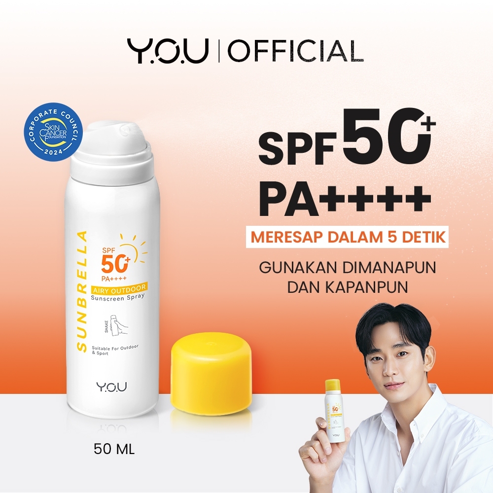 Jual WAWA - YOU Sunbrella Airy Outdoor Sunscreen Spray SPF50+ PA ...