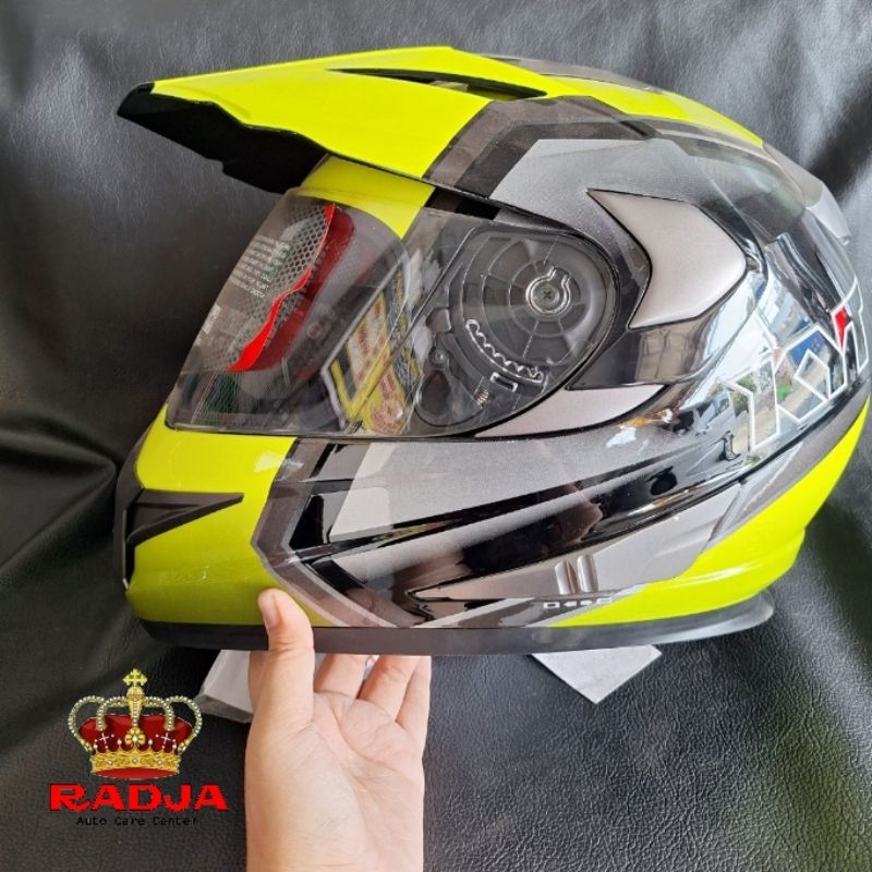 Jual Helm motor KYT kuning | Shopee Indonesia