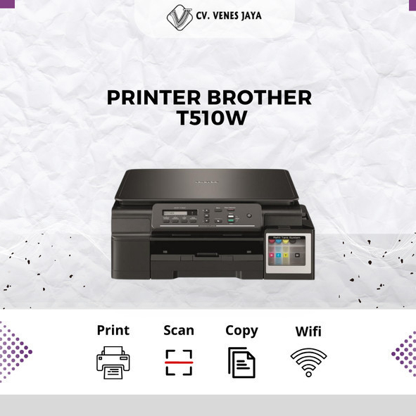 Jual PRINTER BROTHER T510W (PRINT, SCAN, COPY, WIFI) | Shopee Indonesia