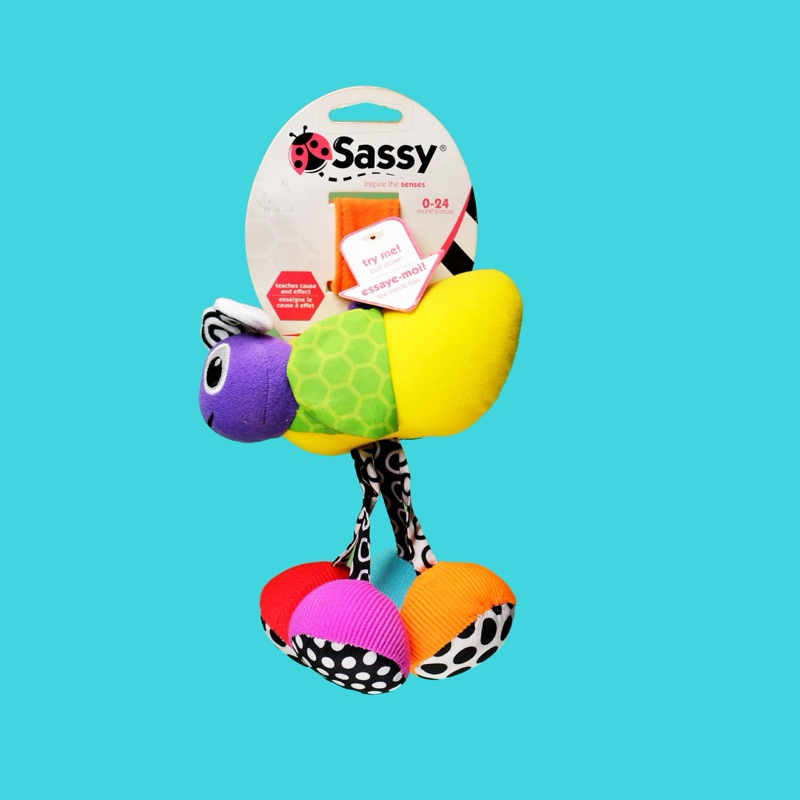 Jual Sassy Baby toys Jitter Bug New ( 80167 ) gantungan di stroller ...