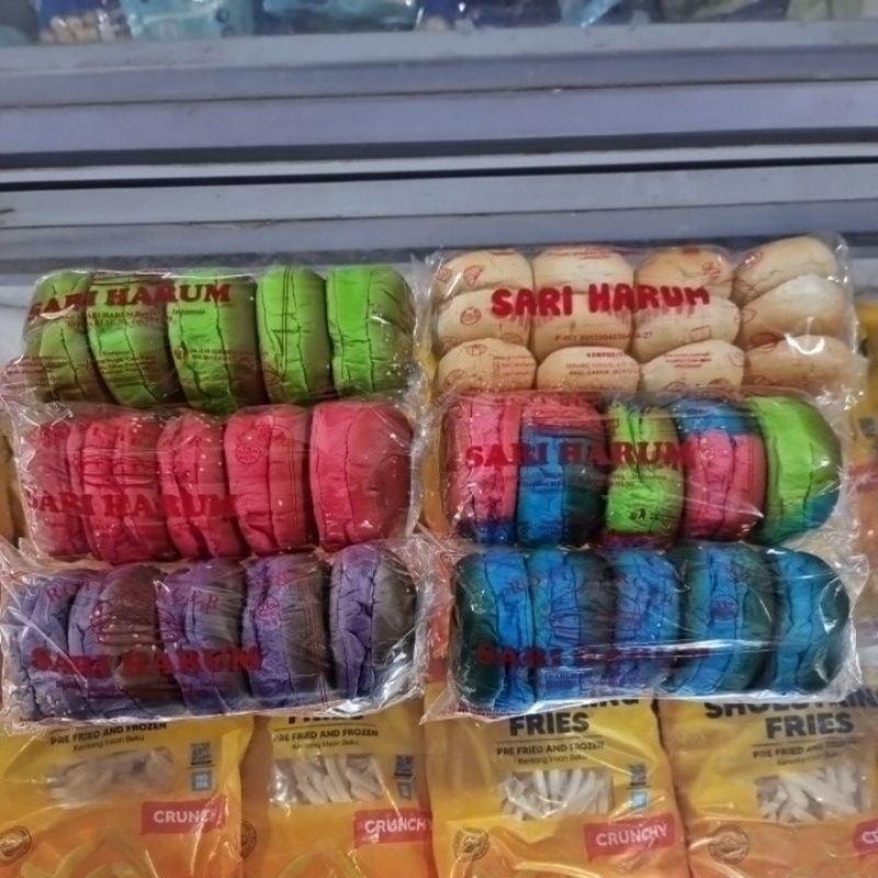 Jual SARI HARUM Roti Burger Wijen | Shopee Indonesia