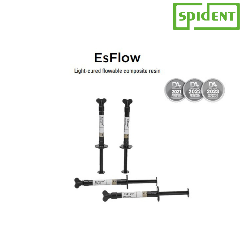 Jual Spident EsFlow Flowable Komposit Resin (2g * 2syringes) | Shopee ...