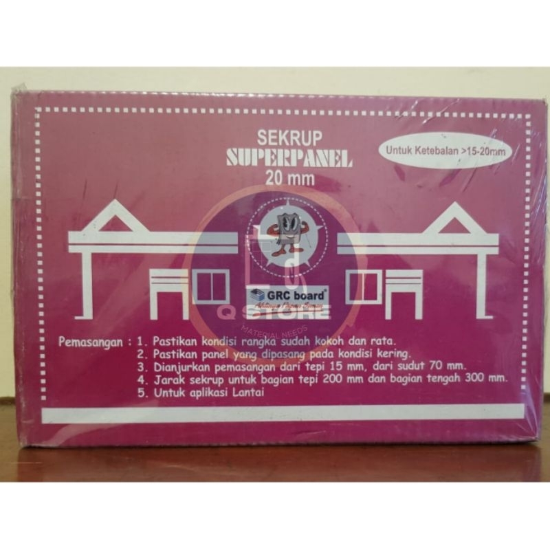 Jual Sekrup GRC Superpanel 20mm 1 Dus | Shopee Indonesia