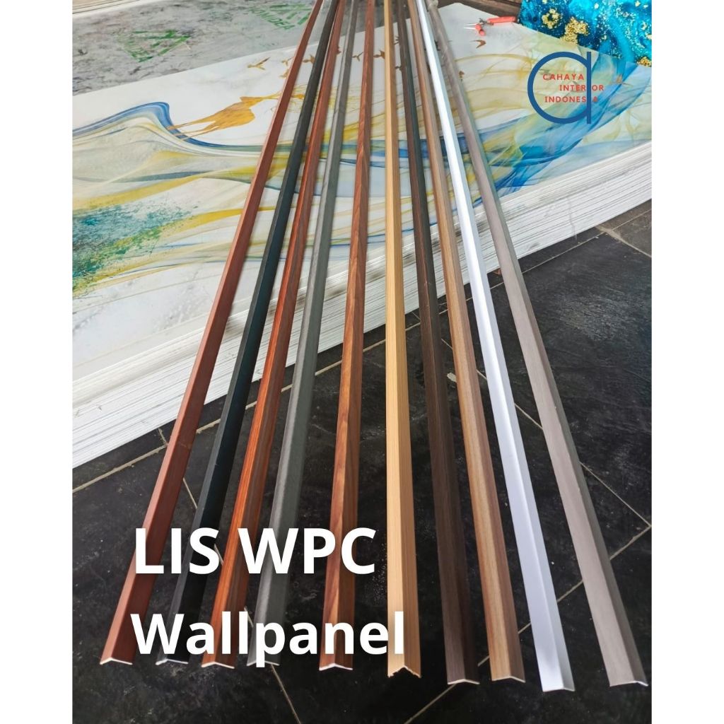 Jual Lis Siku WPC Wood Panel – Panjang 2.9m | Tebal 24mm | Finishing ...