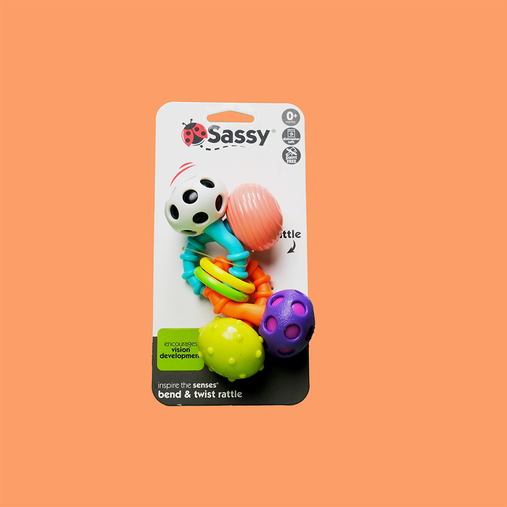 Jual Sassy Bbay Toys Bend & twist Rattle(80782) maianan barbel anak dan ...