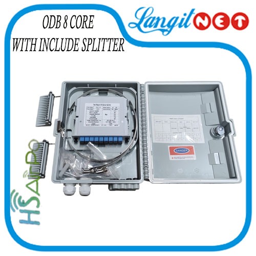 Jual ODB 8 CORE WHITE INCLUDE SPLITTER BOX 1X8 | Shopee Indonesia