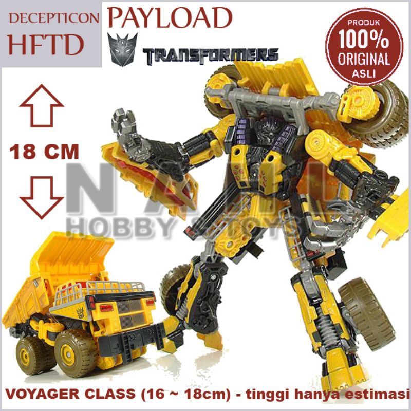 Jual Robot Transformers HFTD DECEPTICON PAYLOAD - Voyager Class ...