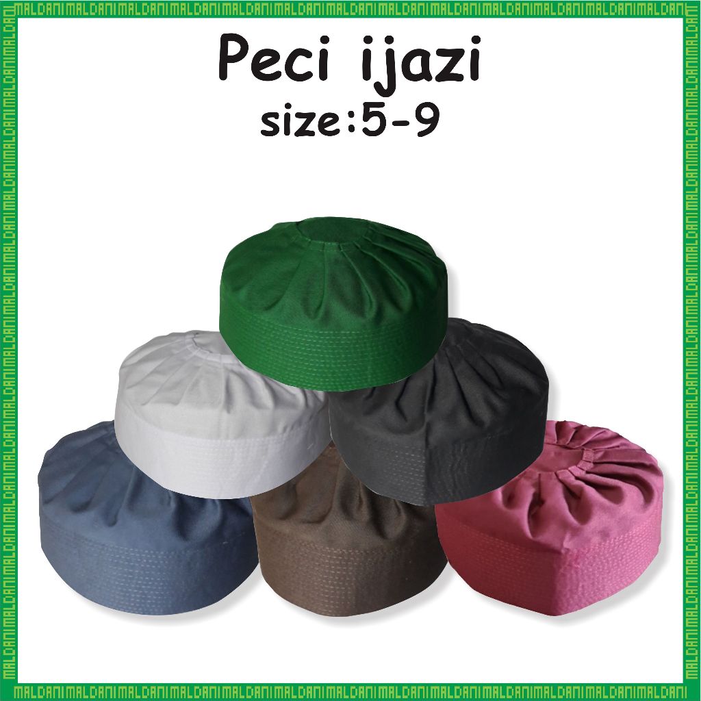 Jual Peci Ijazi / songko Ijazi / kopyah ijazi / Peci Habib Syekh ...