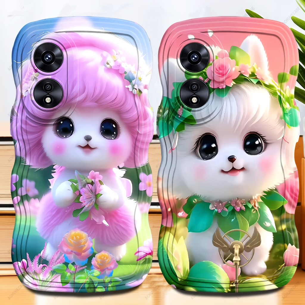 Jual CASE HP OPPO A60 2024 SOFTCASE GELOMBANG WAVY WAVE TERBARU CASING ...