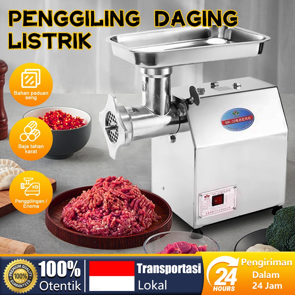 Jual Blender Daging Stainless/Chopper Komercial 120 kg/jam Mesin ...