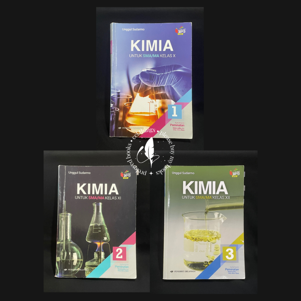 Jual [PRELOVED ORIGINAL] Kimia untuk SMA/MA Kelas X, XI, XII Penerbit Erlangga Kurikulum 2013 ...