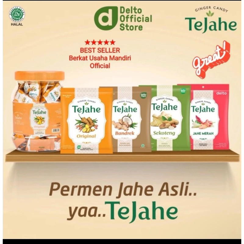 Jual permen tejahe | tejahe gingger candy | Shopee Indonesia