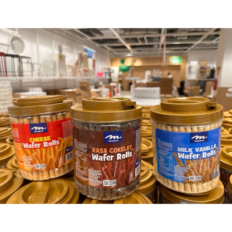 Jual NEW VARIAN Meadows Astor Ikea aneka rasa Astor coklat cemilan ...