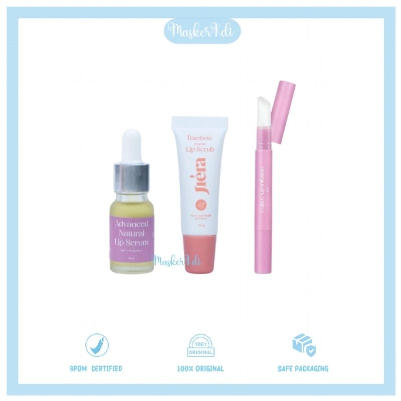 Jual Jiera Lip Serum 10g | Lip Scrub 10g | Lip Infusion 3ml | Shopee ...