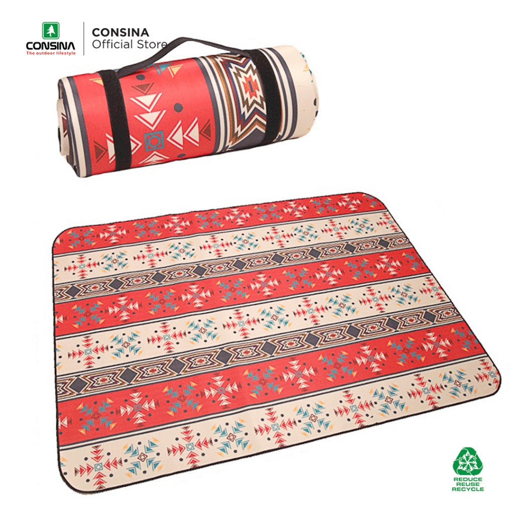 Jual Consina Rainbow Picnic Blanket Alas Piknik Camping Outdoor Gunung ...
