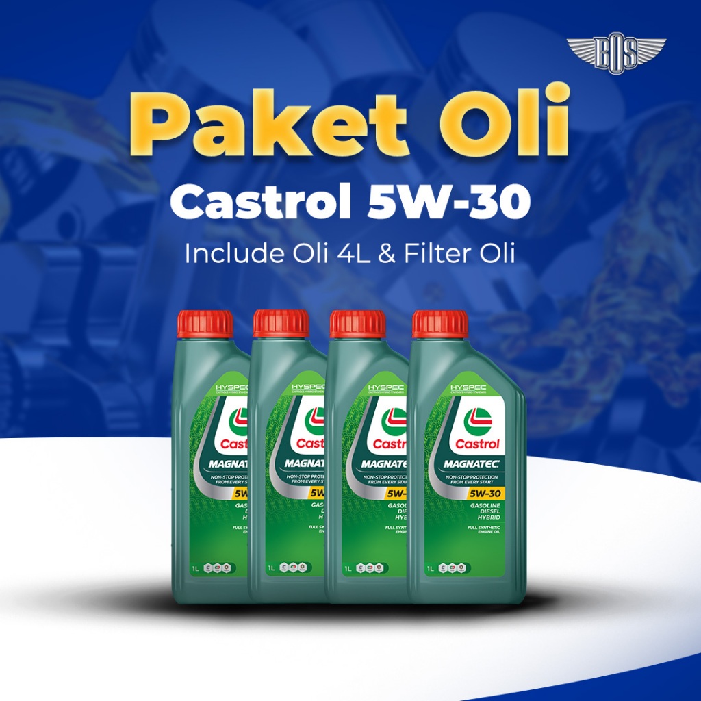Jual Paket Oli Castrol Magnatec 5W-30 | Shopee Indonesia