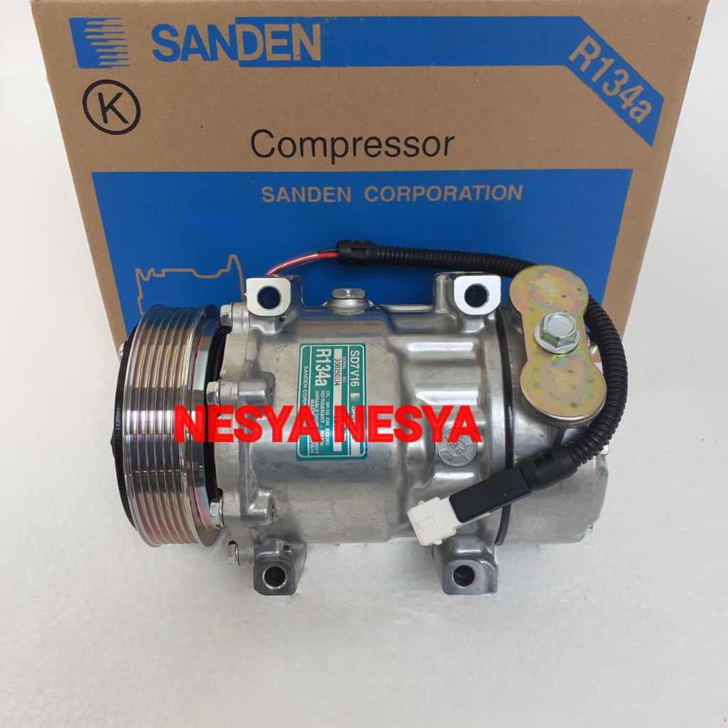 Jual Compressor Compresor Kompressor Kompresor AC Mobil untuk Peugeot 807 - Merek : SANDEN (New ...