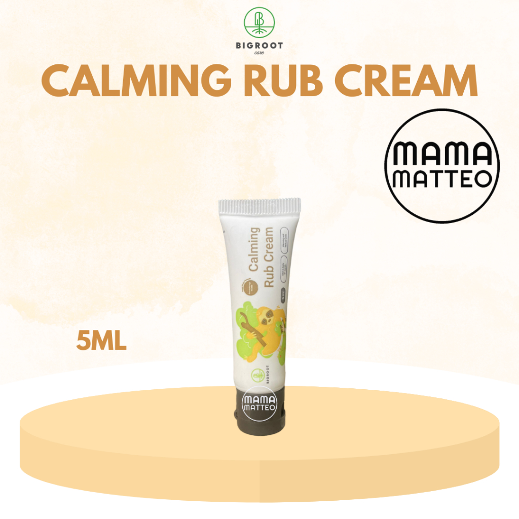 Jual BIGROOT Calming Rub Cream 5ml / Melegakan Pernafasan Bayi Kolik ...