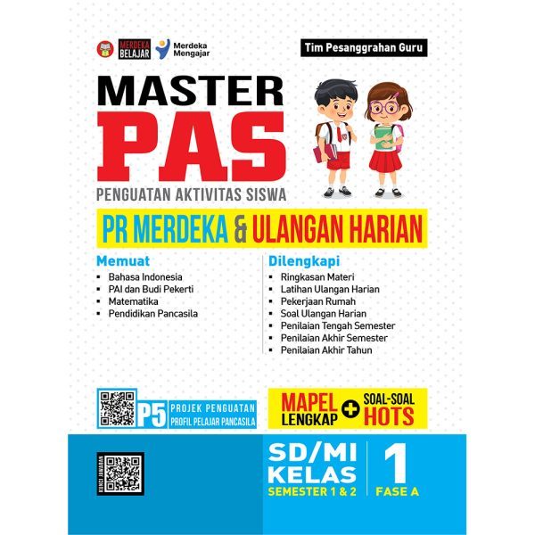 Jual (Original) Gramedia Pekanbaru - MASTER PAS (PENGUATAN AKTIVITAS SISWA) PR MERDEKA & ULANGAN ...