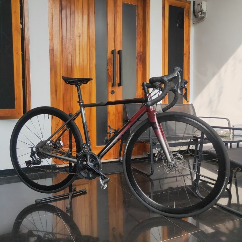 Jual Roadbike Polygon Strattos S5D Full Upgrade | Shopee Indonesia
