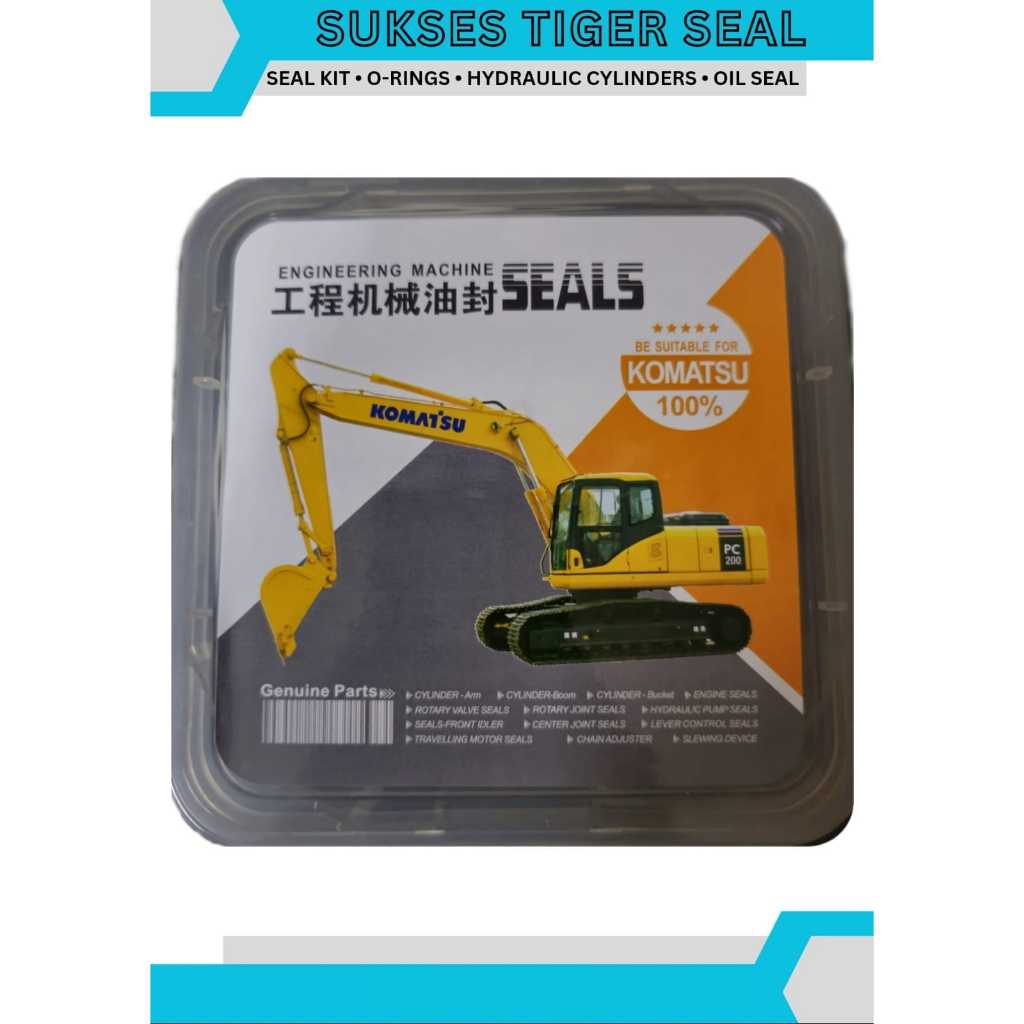 Jual Sealkit Arm Boom Bucket PC 200-8 SKF // KOMATSU PC 200 | Shopee ...