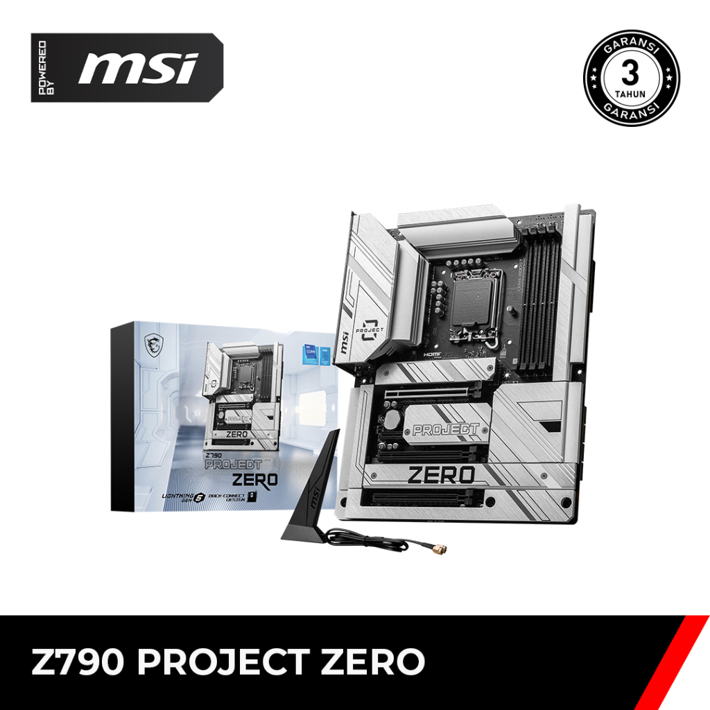 Jual MSI Motherboard Z790 PROJECT ZERO DDR5 LGA 1700 | Shopee Indonesia