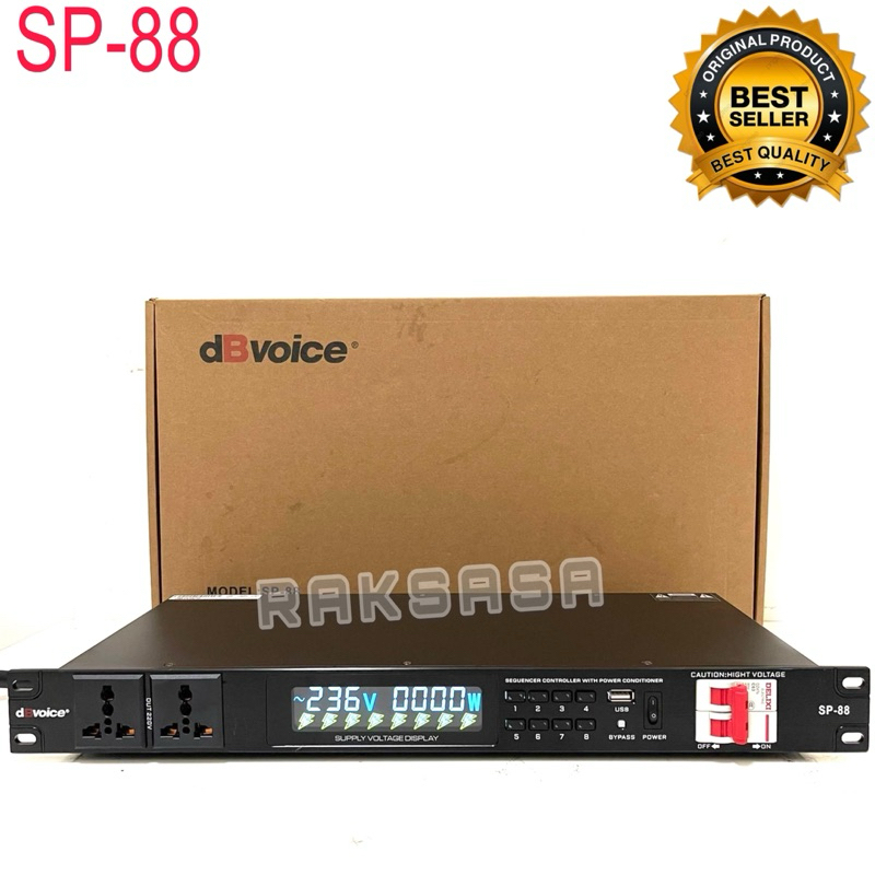 Jual Power Conditioner dB Voice SP 88 Original Sequencer dBvoice SP88 | Shopee Indonesia