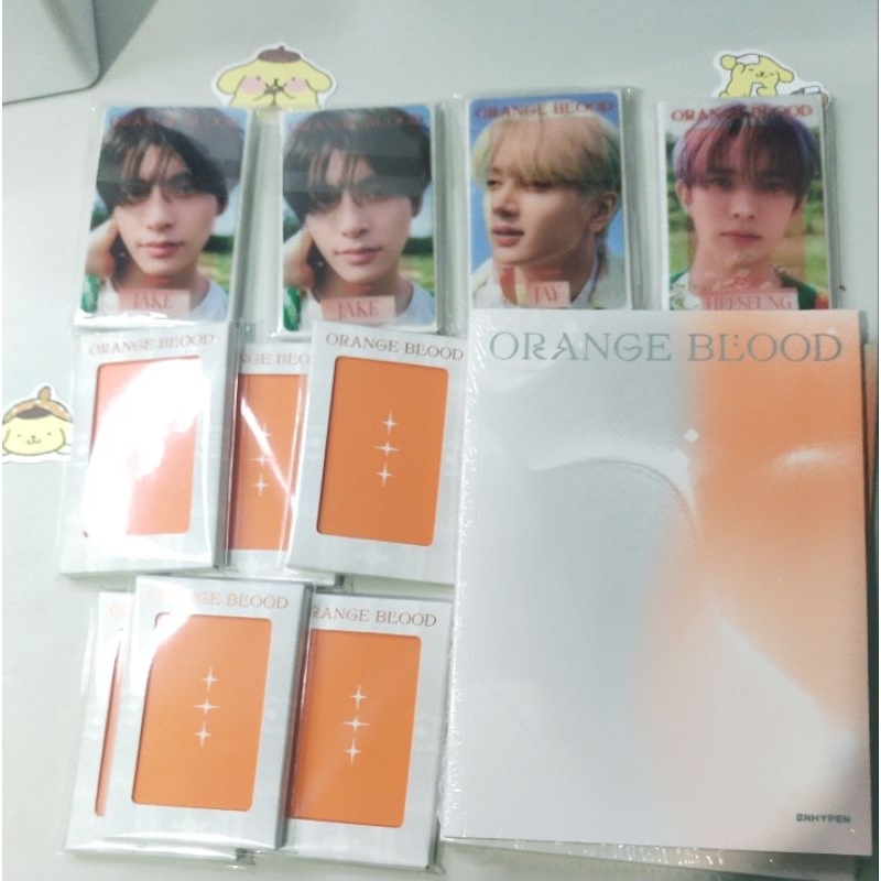 Jual (READY) ENHYPEN ORANGE BLOOD ALBUM ENGENE VER WEVERSE VER SEALED ...