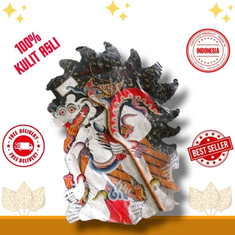 Jual WAYANG KULIT BUTO TRIWIKROMO KUALITAS SUPER JUMBO | Shopee Indonesia