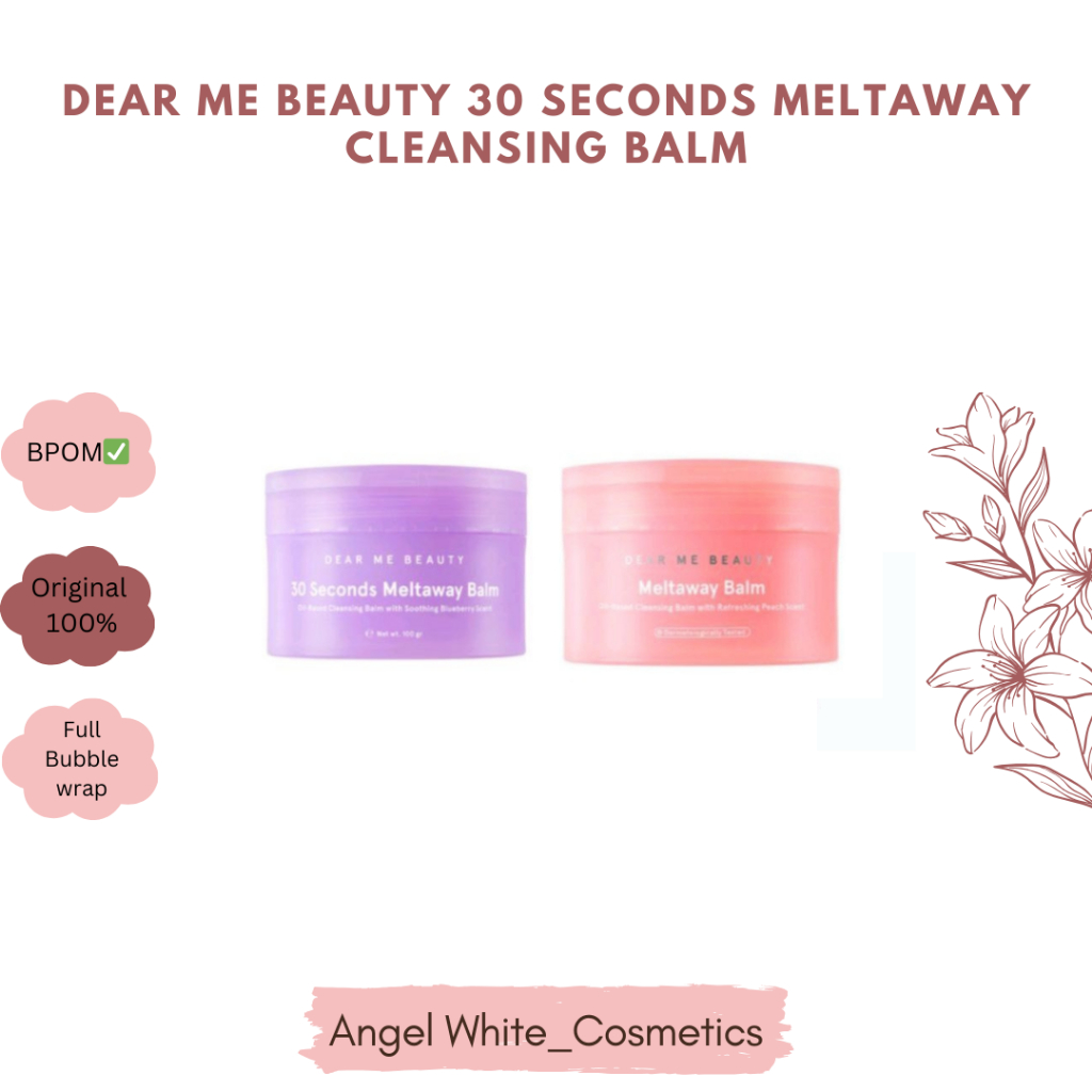 Jual DEAR ME BEAUTY MELTAWAY BALM BLUEBERRY-OIL BASED CLEANSING BALM ...