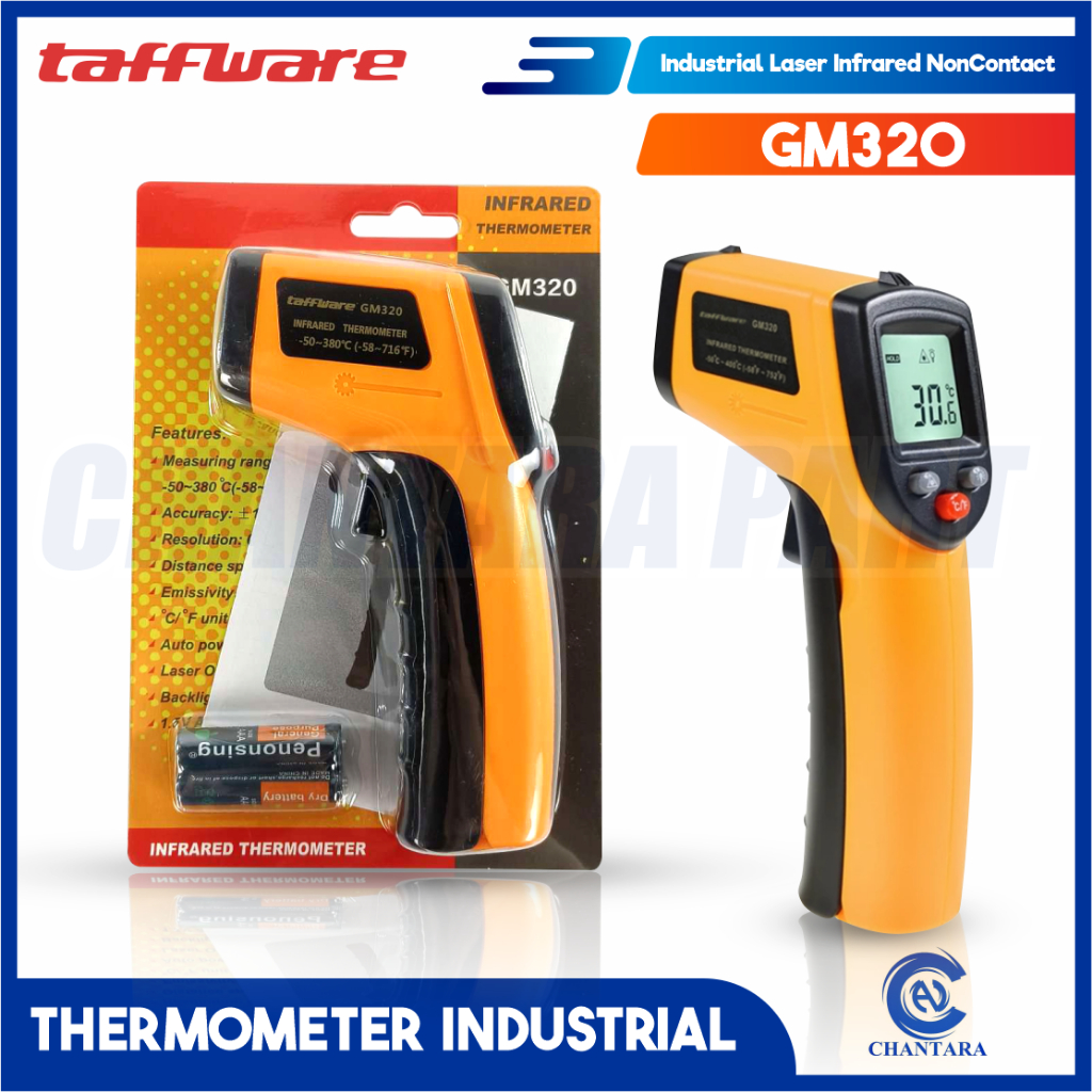 Jual Thermometer Infrared Industri Digital Termometer IR Infra Red ...